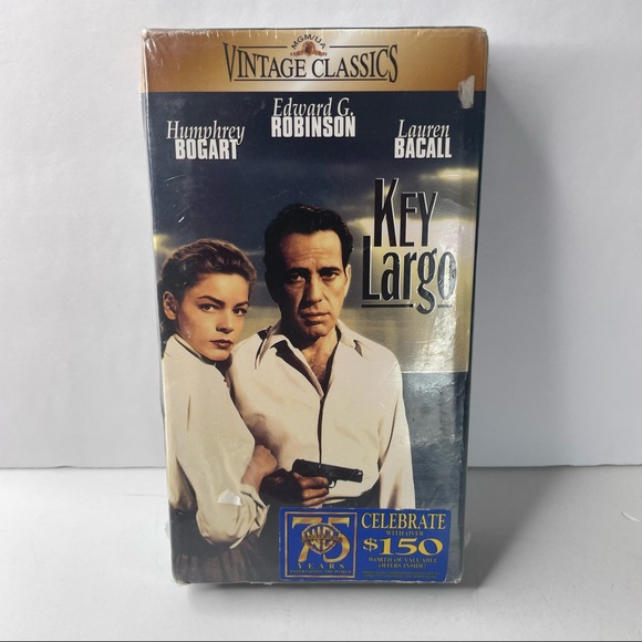 None | Media | Key Largo Vhs 997 Humphrey Bogart Lauren Bacall Edward G ...